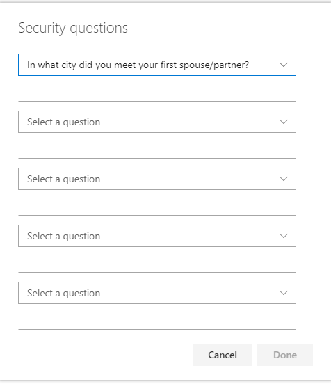 PasswordReset | Academic IT Security